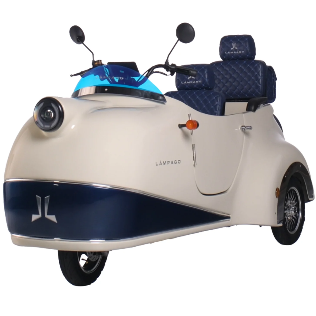 Lampago Moped Electric Vehicle Vintage to Modern – E-Scooter UAE Hub
