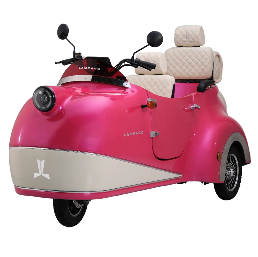 Lampago Moped Electric Vehicle Vintage to Modern – E-Scooter UAE Hub