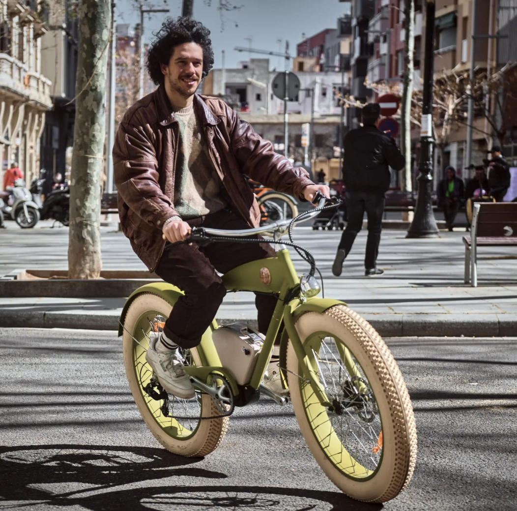 Rayvolt Beachin VINTAGE Electric Bicycle | Luxury city cruze | smart l ...