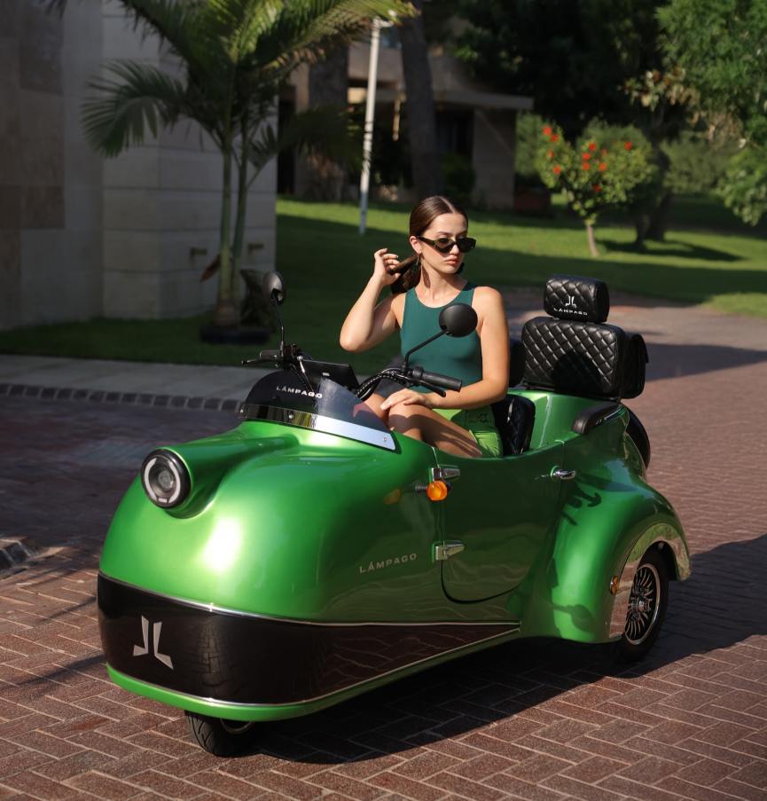 Lampago Moped Electric Vehicle Vintage to Modern – E-Scooter UAE Hub
