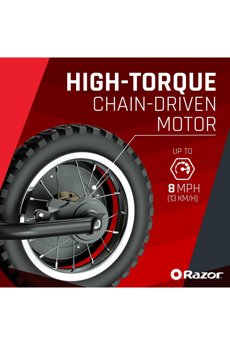 Razor D.Rocket Mx125 Electric Dirt Bike Age 7+ – E-Scooter UAE Hub