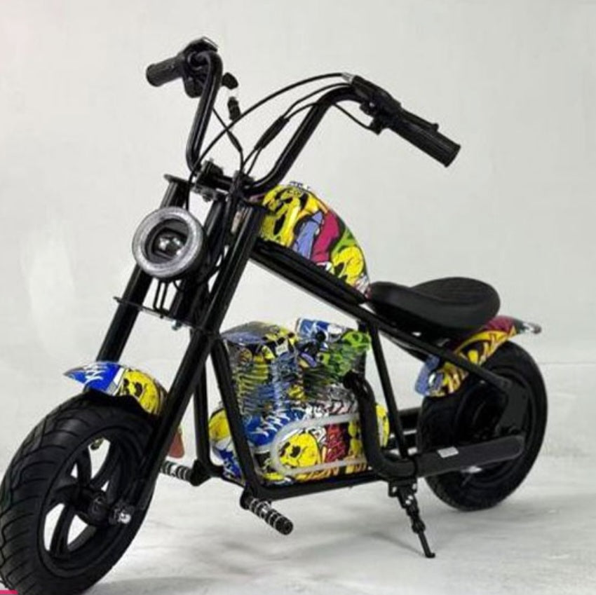 Kids Mini Harley Electric Bike 24V 180W Age 5-12 – E-Scooter UAE Hub